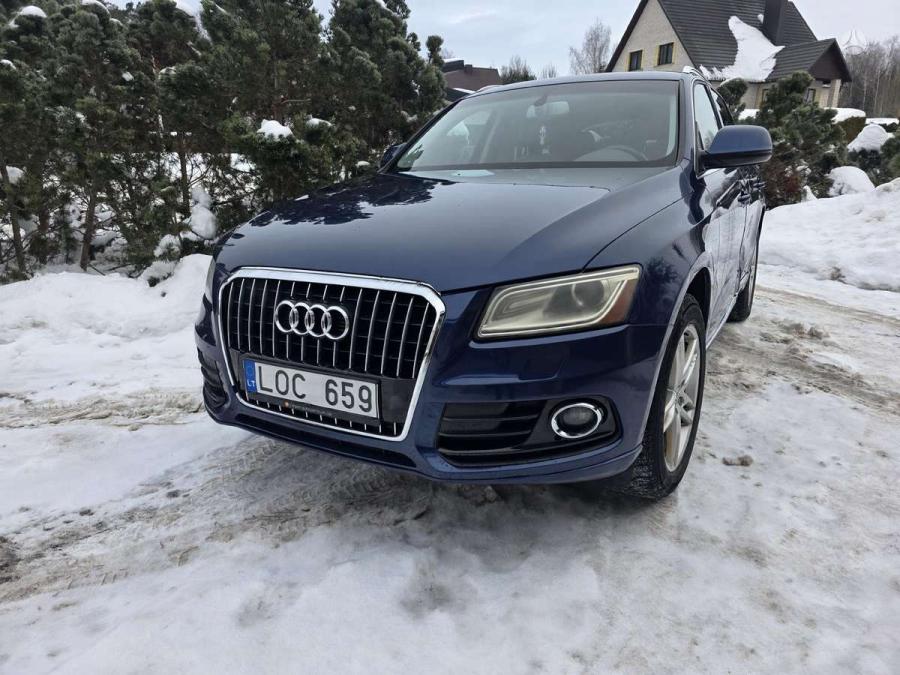Zils Audi Q5 2013 Utena, ar dzinēja tilpumu 1.98 L un nobraukumu 244 tūkst. km par 5700 €, foto 2 vietnē AUTOMOTO.COM.LV