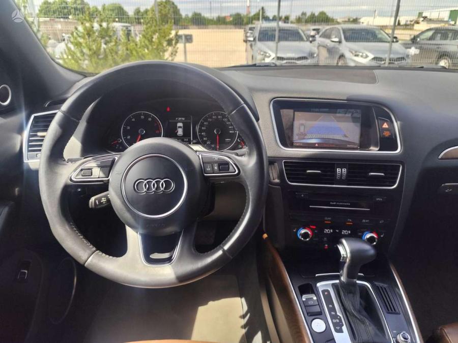 Blue Audi Q5 2013 in Siauliai, with an engine capacity of 3.00 L and mileage of 250 thousand km for 9750 €, photo 16 on AUTOMOTO.COM.LV