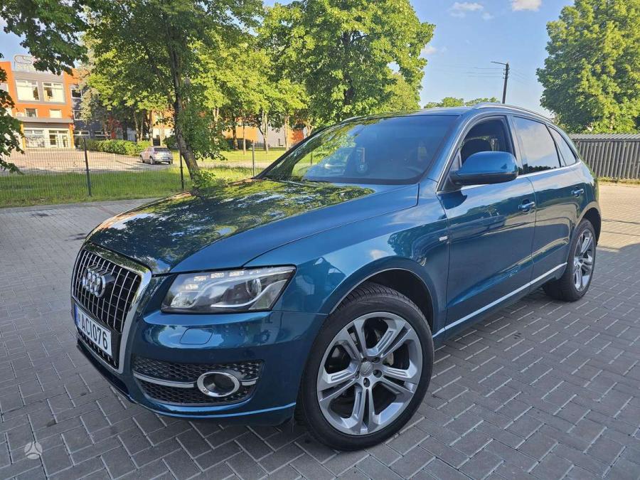 Blue Audi Q5 2013 in Kaunas, with an engine capacity of 1.98 L and mileage of 280 thousand km for 9555 €, photo 1 on AUTOMOTO.COM.LV