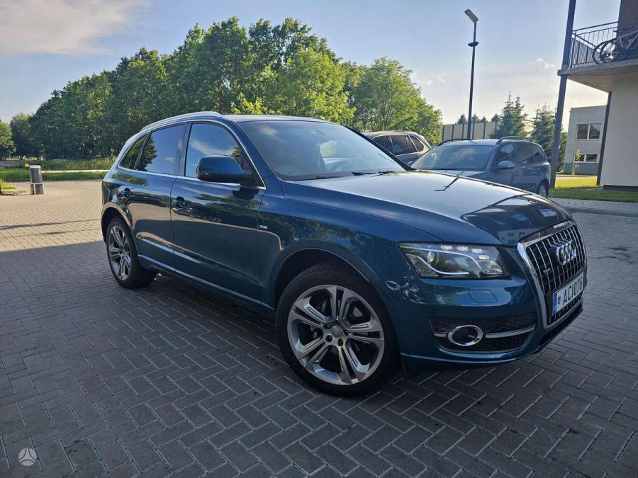 Blue Audi Q5 2013 in Kaunas, with an engine capacity of 1.98 L and mileage of 280 thousand km for 9555 €, photo 3 on AUTOMOTO.COM.LV