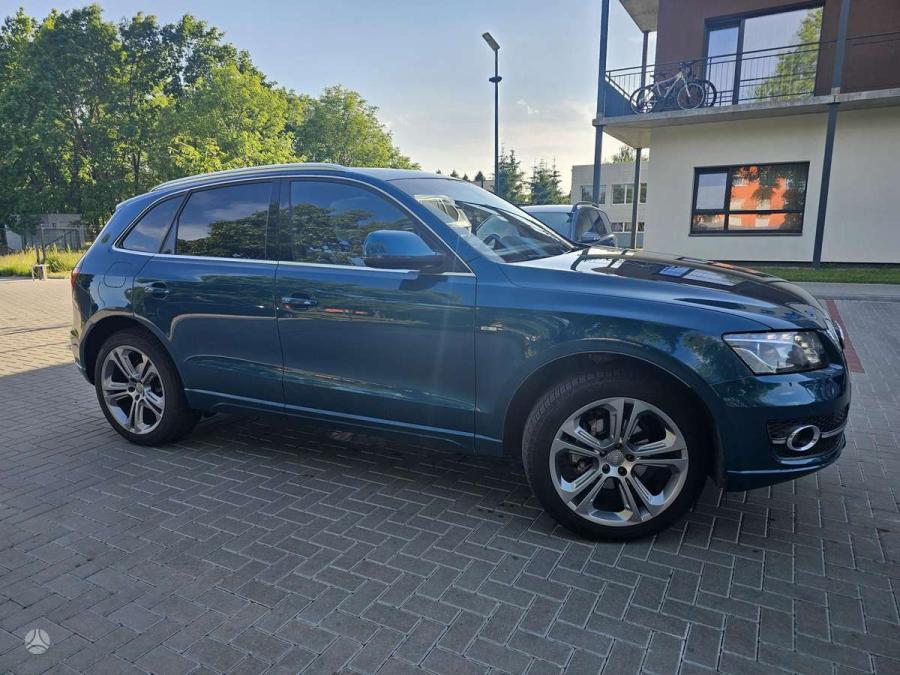 Blue Audi Q5 2013 in Kaunas, with an engine capacity of 1.98 L and mileage of 280 thousand km for 9555 €, photo 6 on AUTOMOTO.COM.LV
