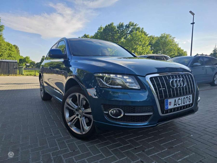Blue Audi Q5 2013 in Kaunas, with an engine capacity of 1.98 L and mileage of 280 thousand km for 9555 €, photo 22 on AUTOMOTO.COM.LV
