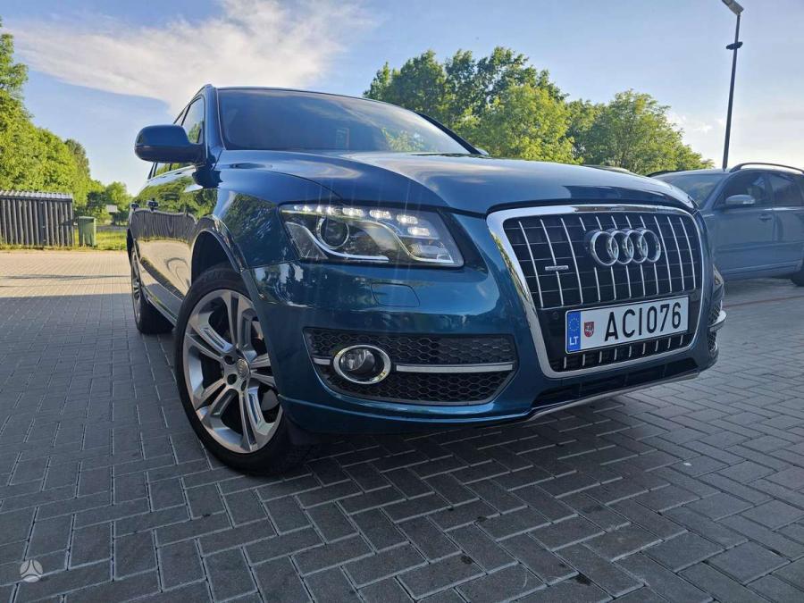Blue Audi Q5 2013 in Kaunas, with an engine capacity of 1.98 L and mileage of 280 thousand km for 9555 €, photo 23 on AUTOMOTO.COM.LV
