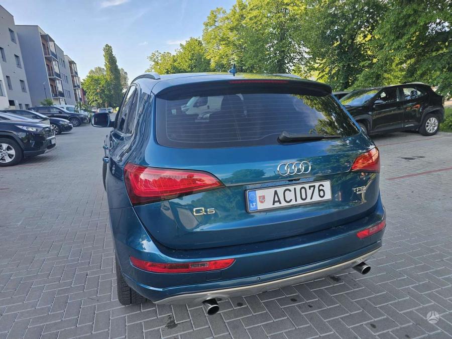 Blue Audi Q5 2013 in Kaunas, with an engine capacity of 0.00 L and mileage of 281 thousand km for 9499 €, photo 10 on AUTOMOTO.COM.LV