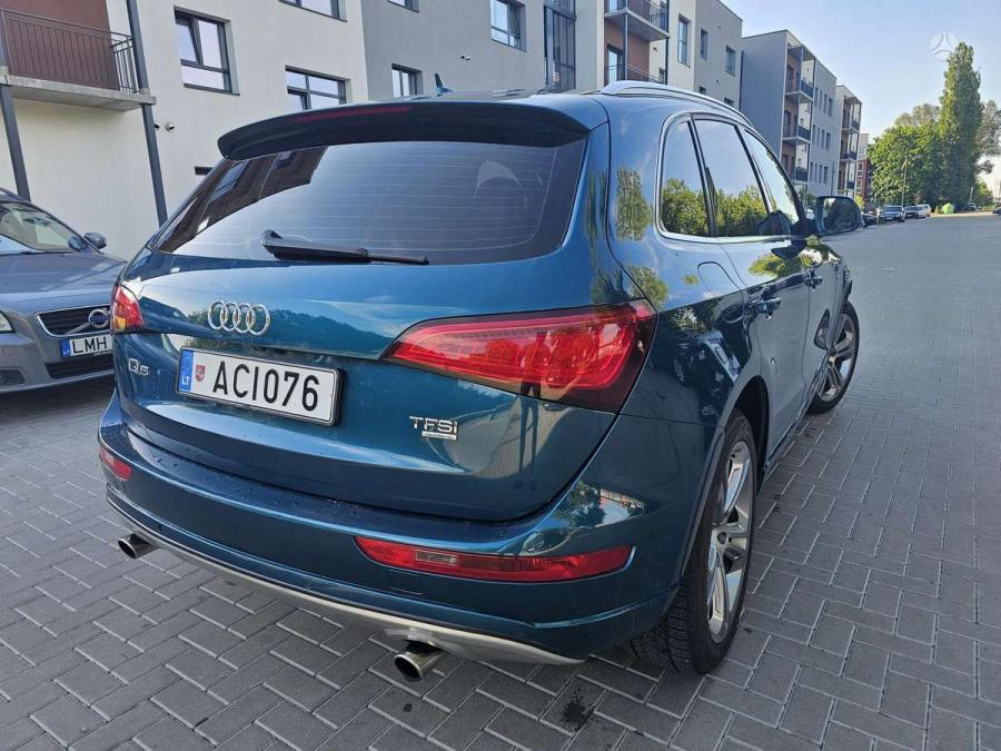 Blue Audi Q5 2013 in Kaunas, with an engine capacity of 0.00 L and mileage of 281 thousand km for 9499 €, photo 11 on AUTOMOTO.COM.LV