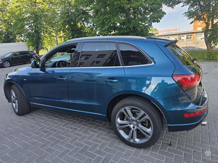 Blue Audi Q5 2013 in Kaunas, with an engine capacity of 0.00 L and mileage of 281 thousand km for 9499 €, photo 15 on AUTOMOTO.COM.LV