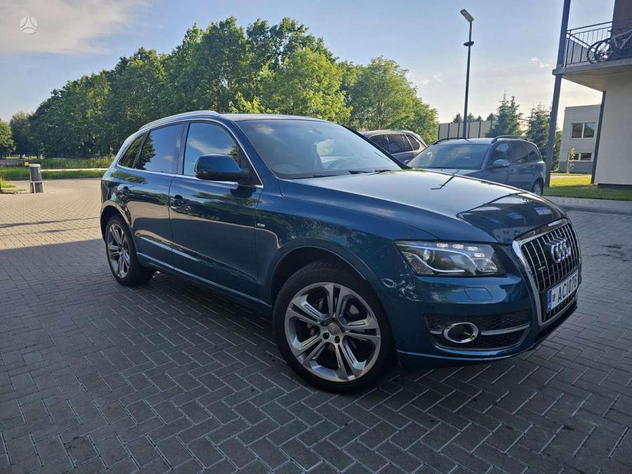 Blue Audi Q5 2013 in Kaunas, with an engine capacity of 0.00 L and mileage of 281 thousand km for 9499 €, photo 22 on AUTOMOTO.COM.LV