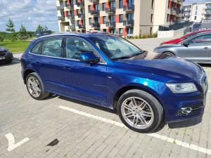 Blue Audi Q5 2013 in Vilnius, with an engine capacity of 2.97 L and mileage of 290 thousand km for 11500 €, photo 4 on AUTOMOTO.COM.LV