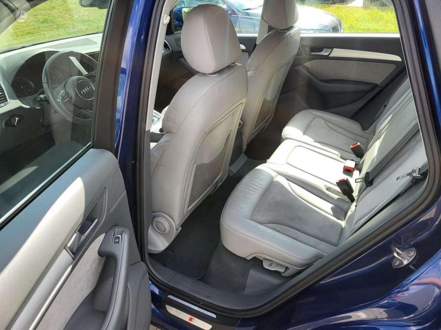 Blue Audi Q5 2013 in Vilnius, with an engine capacity of 2.97 L and mileage of 290 thousand km for 11500 €, photo 9 on AUTOMOTO.COM.LV