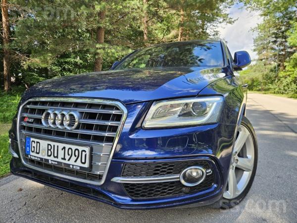 Zils Audi Q5 2013 Rīga, ar dzinēja tilpumu 3.00 L un nobraukumu 255 tūkst. km par 15650 €, foto 1 vietnē AUTOMOTO.COM.LV