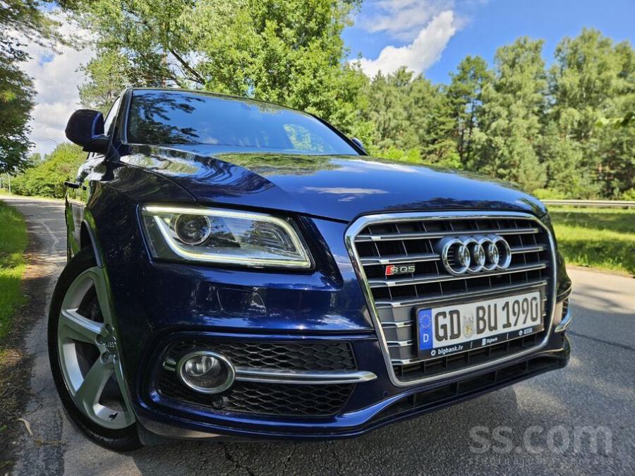 Синий Ауди Ку 5 2013 в Рига, объемом двигателя 3.00 л и пробегом 255 тыс. км за 15650 €, фото 8 на AUTOMOTO.COM.LV