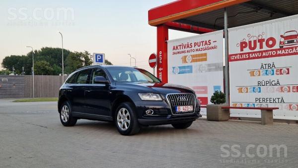 Blue Audi Q5 2013 in Jelgava, with an engine capacity of 2.00 L and mileage of 278 thousand km for 9450 €, photo 2 on AUTOMOTO.COM.LV