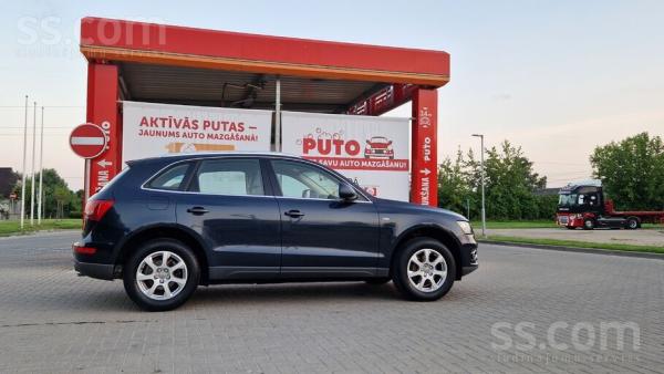 Blue Audi Q5 2013 in Jelgava, with an engine capacity of 2.00 L and mileage of 278 thousand km for 9450 €, photo 4 on AUTOMOTO.COM.LV