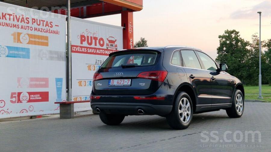Zils Audi Q5 2013 Jelgava, ar dzinēja tilpumu 2.00 L un nobraukumu 278 tūkst. km par 9450 €, foto 8 vietnē AUTOMOTO.COM.LV