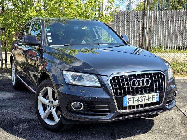 Blue Audi Q5 2013 in Siauliai, with an engine capacity of 1.98 L and mileage of 187 thousand km for 11200 €, photo 1 on AUTOMOTO.COM.LV