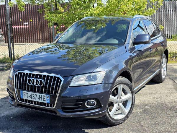 Blue Audi Q5 2013 in Siauliai, with an engine capacity of 1.98 L and mileage of 187 thousand km for 11200 €, photo 3 on AUTOMOTO.COM.LV