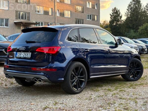 Ауди Ку 5 2013 в Кулдига на AUTOMOTO.COM.LV Синий Ауди Ку 5 2013 в Кулдига, объемом двигателя 3.00 л и пробегом 251 тыс. км за 13990 €, фото 4 на AUTOMOTO.COM.LV