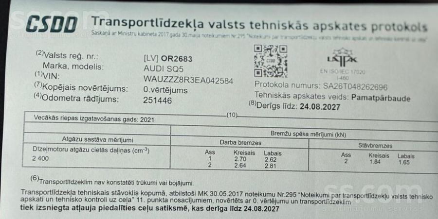 Синий Ауди Ку 5 2013 в Кулдига, объемом двигателя 3.00 л и пробегом 251 тыс. км за 13990 €, фото 32 на AUTOMOTO.COM.LV