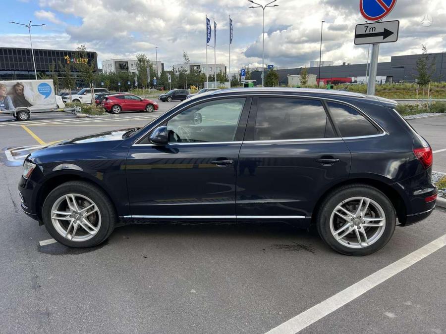 Zils Audi Q5 2013 Viļņa, ar dzinēja tilpumu 1.98 L un nobraukumu 240 tūkst. km par 8450 €, foto 7 vietnē AUTOMOTO.COM.LV