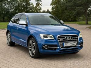 Blue Audi Q5 2013 in Riga, with an engine capacity of 3.00 L and mileage of 210 thousand km for 15990 €, photo 4 on AUTOMOTO.COM.LV