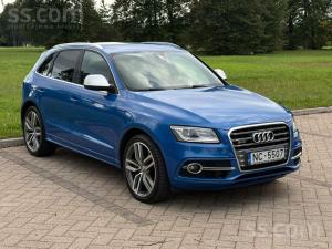 Blue Audi Q5 2013 in Riga, with an engine capacity of 3.00 L and mileage of 210 thousand km for 15990 €, photo 6 on AUTOMOTO.COM.LV
