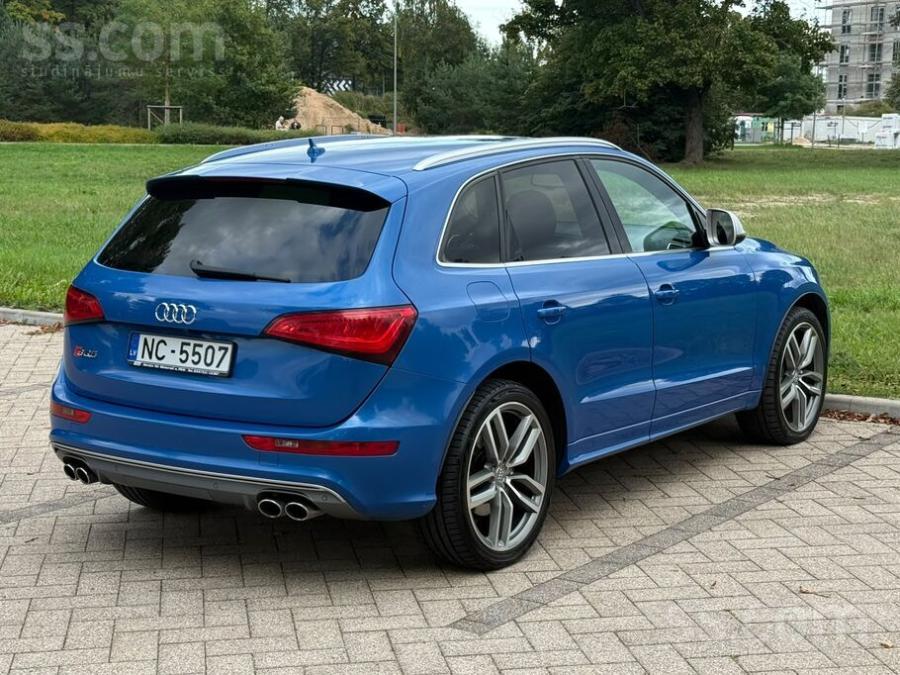 Blue Audi Q5 2013 in Riga, with an engine capacity of 3.00 L and mileage of 210 thousand km for 15990 €, photo 9 on AUTOMOTO.COM.LV