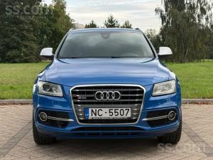 Blue Audi Q5 2013 in Riga, with an engine capacity of 3.00 L and mileage of 210 thousand km for 15990 €, photo 10 on AUTOMOTO.COM.LV