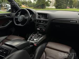 Blue Audi Q5 2013 in Riga, with an engine capacity of 3.00 L and mileage of 210 thousand km for 15990 €, photo 13 on AUTOMOTO.COM.LV