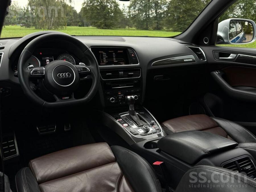 Blue Audi Q5 2013 in Riga, with an engine capacity of 3.00 L and mileage of 210 thousand km for 15990 €, photo 14 on AUTOMOTO.COM.LV