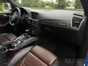 Blue Audi Q5 2013 in Riga, with an engine capacity of 3.00 L and mileage of 210 thousand km for 15990 €, photo 18 on AUTOMOTO.COM.LV