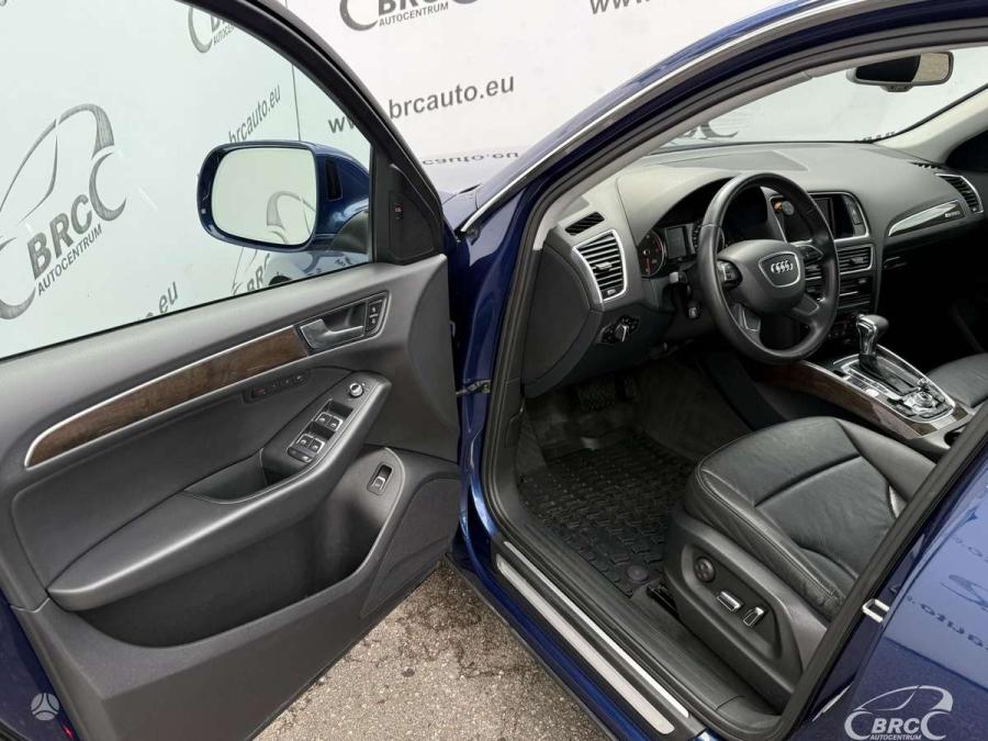 Blue Audi Q5 2014 in Klaipeda, with an engine capacity of 1.98 L and mileage of 146 thousand km for 10000 €, photo 20 on AUTOMOTO.COM.LV