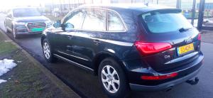 Blue Audi Q5 2014 in Kaunas, with an engine capacity of 2.00 L and mileage of 253 thousand km for 12300 €, photo 7 on AUTOMOTO.COM.LV