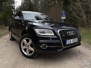 Blue Audi Q5 2014 in Ventspils, with an engine capacity of 3.00 L and mileage of 260 thousand km for 14200 €, photo 3 on AUTOMOTO.COM.LV