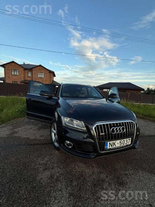Zils Audi Q5 2014 Daugavpils, ar dzinēja tilpumu 2.00 L un nobraukumu 280 tūkst. km par 10500 €, foto 2 vietnē AUTOMOTO.COM.LV