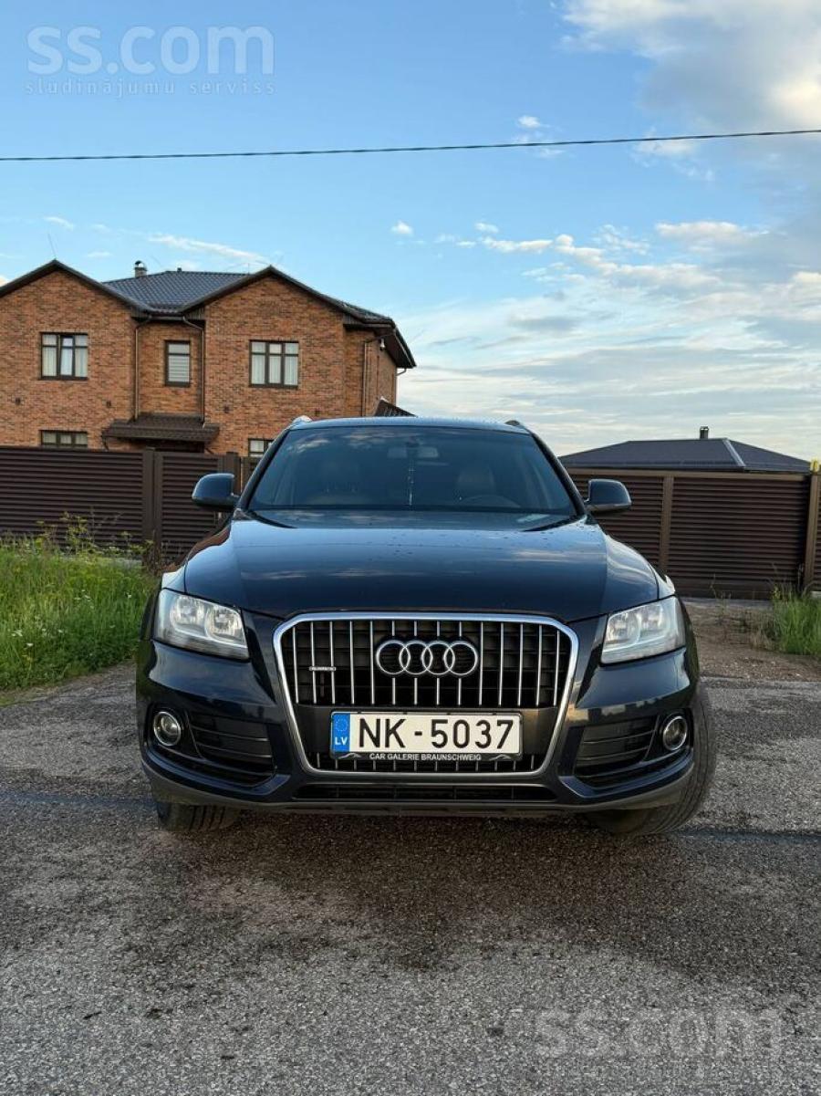 Zils Audi Q5 2014 Daugavpils, ar dzinēja tilpumu 2.00 L un nobraukumu 280 tūkst. km par 10500 €, foto 7 vietnē AUTOMOTO.COM.LV