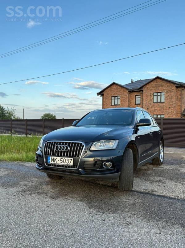Zils Audi Q5 2014 Daugavpils, ar dzinēja tilpumu 2.00 L un nobraukumu 280 tūkst. km par 10500 €, foto 7 vietnē AUTOMOTO.COM.LV