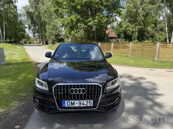 Blue Audi Q5 2014 in Jurmala, with an engine capacity of 3.00 L and mileage of 241 thousand km for 14200 €, photo 1 on AUTOMOTO.COM.LV