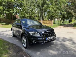 Blue Audi Q5 2014 in Jurmala, with an engine capacity of 3.00 L and mileage of 241 thousand km for 14200 €, photo 4 on AUTOMOTO.COM.LV
