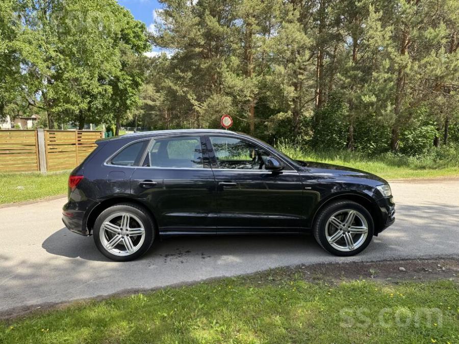Blue Audi Q5 2014 in Jurmala, with an engine capacity of 3.00 L and mileage of 241 thousand km for 14200 €, photo 6 on AUTOMOTO.COM.LV