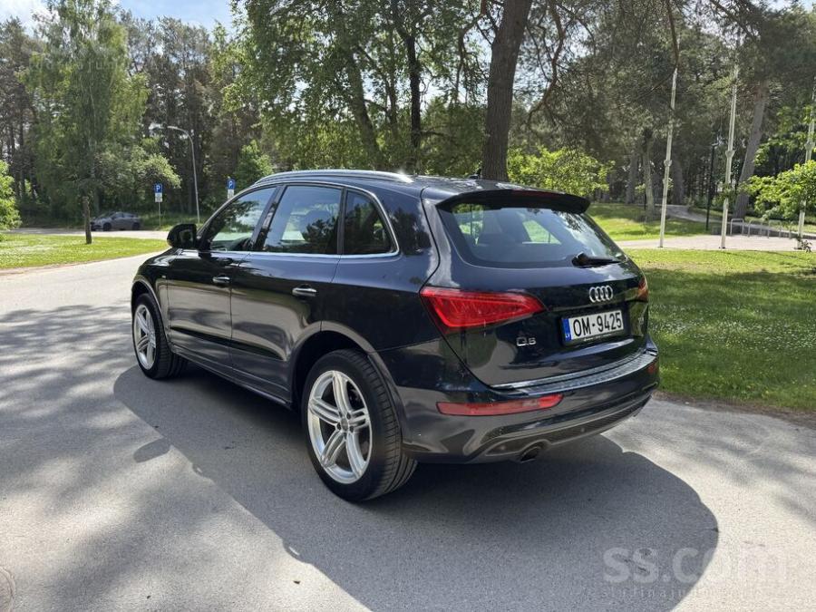 Blue Audi Q5 2014 in Jurmala, with an engine capacity of 3.00 L and mileage of 241 thousand km for 14200 €, photo 8 on AUTOMOTO.COM.LV