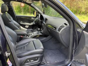 Blue Audi Q5 2014 in Jurmala, with an engine capacity of 3.00 L and mileage of 241 thousand km for 14200 €, photo 11 on AUTOMOTO.COM.LV