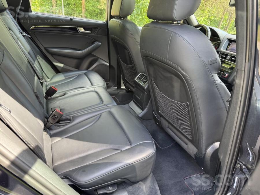 Blue Audi Q5 2014 in Jurmala, with an engine capacity of 3.00 L and mileage of 241 thousand km for 14200 €, photo 12 on AUTOMOTO.COM.LV