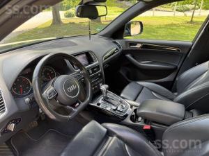 Blue Audi Q5 2014 in Jurmala, with an engine capacity of 3.00 L and mileage of 241 thousand km for 14200 €, photo 14 on AUTOMOTO.COM.LV