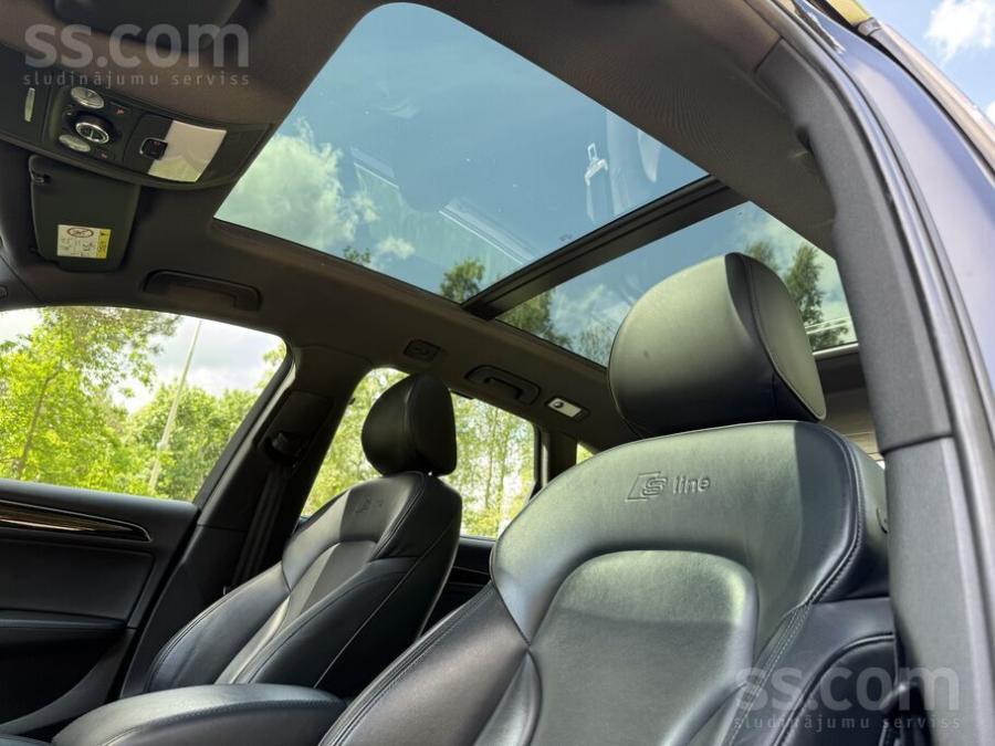 Blue Audi Q5 2014 in Jurmala, with an engine capacity of 3.00 L and mileage of 241 thousand km for 14200 €, photo 17 on AUTOMOTO.COM.LV