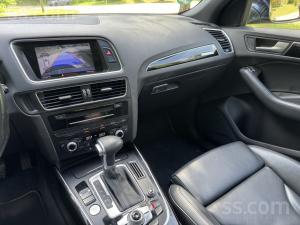 Blue Audi Q5 2014 in Jurmala, with an engine capacity of 3.00 L and mileage of 241 thousand km for 14200 €, photo 18 on AUTOMOTO.COM.LV