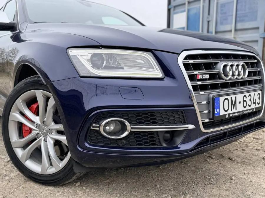 Blue Audi Q5 2014 in Riga, with an engine capacity of 3.00 L and mileage of 226 thousand km for 16995 €, photo 6 on AUTOMOTO.COM.LV
