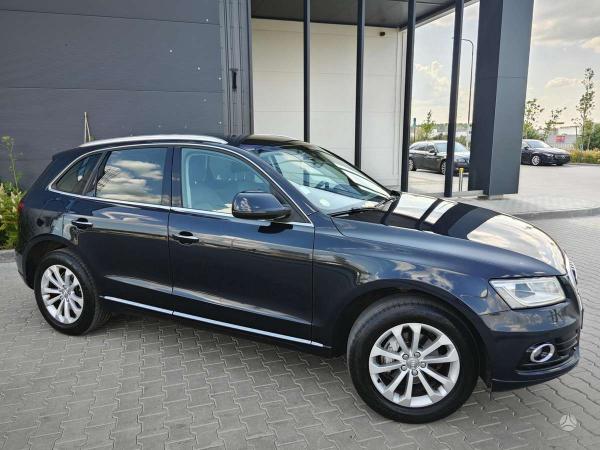 Blue Audi Q5 2014 in Vilnius, with an engine capacity of 1.97 L and mileage of 249 thousand km for 12200 €, photo 3 on AUTOMOTO.COM.LV
