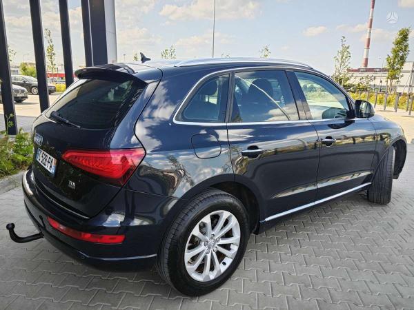 Blue Audi Q5 2014 in Vilnius, with an engine capacity of 1.97 L and mileage of 249 thousand km for 12200 €, photo 5 on AUTOMOTO.COM.LV