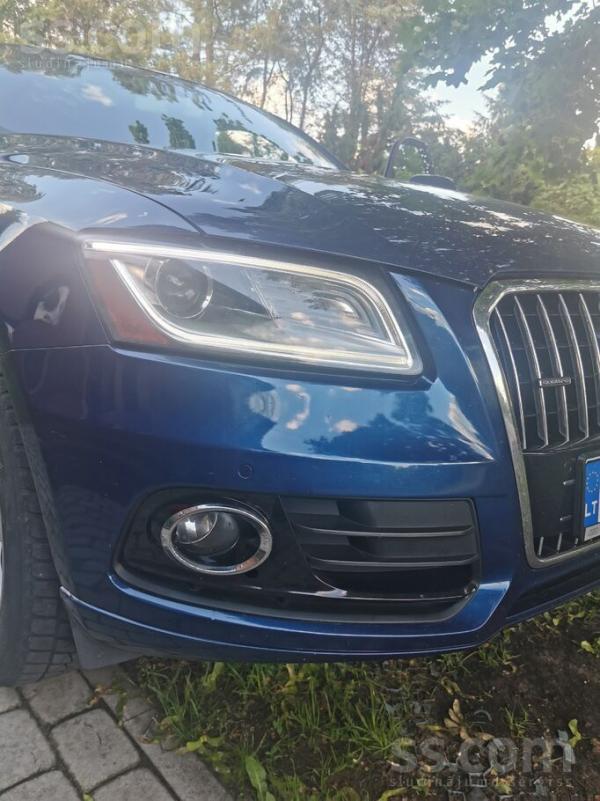 Zils Audi Q5 2014 Rīga, ar dzinēja tilpumu 2.00 L un nobraukumu 154 tūkst. km par 13500 €, foto 9 vietnē AUTOMOTO.COM.LV