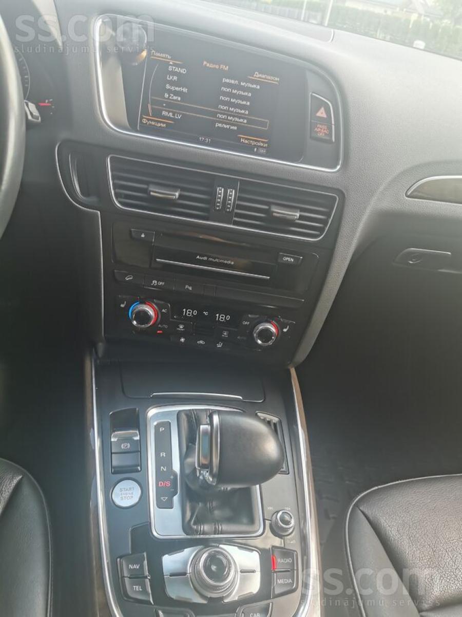 Blue Audi Q5 2014 in Riga, with an engine capacity of 2.00 L and mileage of 154 thousand km for 13500 €, photo 21 on AUTOMOTO.COM.LV